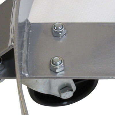 55 GALLON DRUM DOLLY TROLLEY WITH CASTER WHEELS (HEAVY DUTY OIL BARREL ...