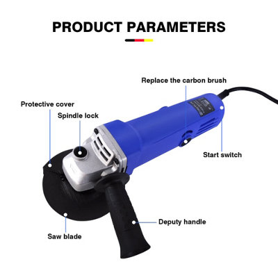 550W 230V 115mm 12000 rpm Corded Angle grinder
