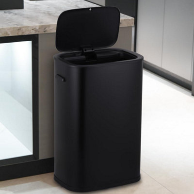 55L Motion Sensor Kitchen Bin Stainless Steel Automatic Sensor Bin ...