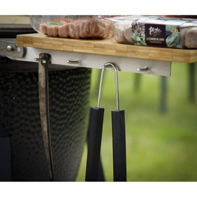 56cm Ceramic Kamado Egg BBQ Grill and Smoker - Ultimate Charcoal and ...