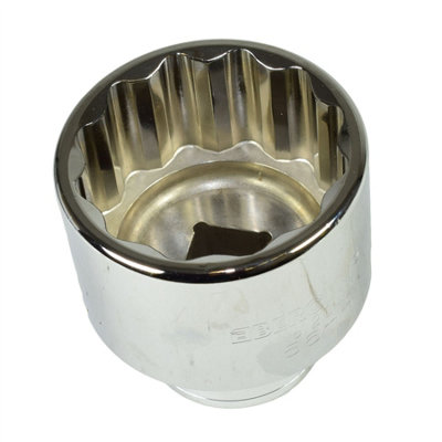 56mm 3/4" Drive Deep Metric MM Socket 12PT (sided) For Ford Transit Hub ...