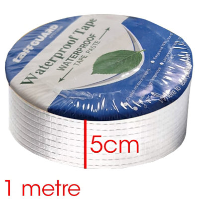 5cm Wide 1 metres Length Waterproof Tape For a Leak, Roof and Pipe ...
