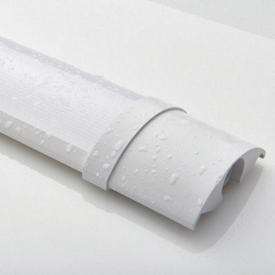 5ft 45W Daylight LED Ceiling Light IP65 Non Corrosive Batten 6500K 4000 ...