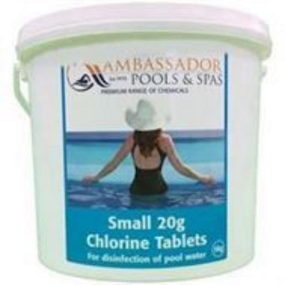5kg 20gm Stabilised Chlorine Tablets | DIY at B&Q