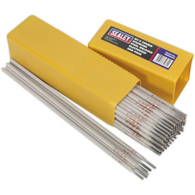 5kg PACK - Stainless Steel Welding Electrodes - 4 x 350mm - 135A ...