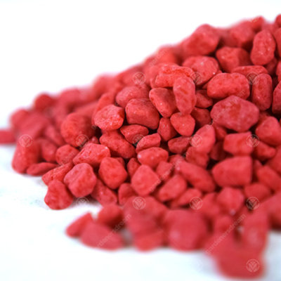 5kg Red Coloured Aquatic Gravel Premium Natural Bottom Fish Tank Stones