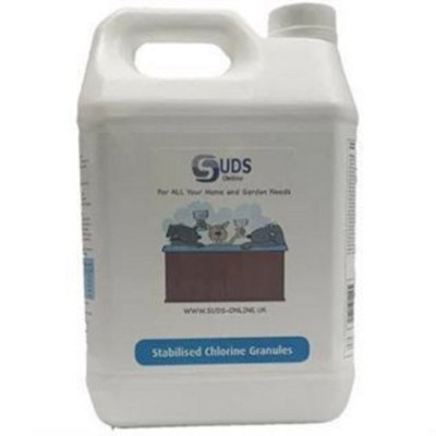 5kg Stabilised Chlorine Granules for Swimming Pools Spas and Hot Tubs