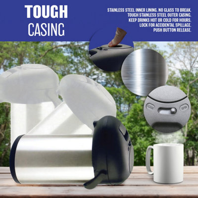 5L Airpot Garden Tea Coffee Stainless Steel Hot Drinks Vacuum Flask