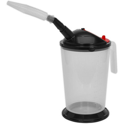 5L CLEAR MEASURING JUG WITH REMOVABLE SPOUT AND WIDE BASE FOR IMPROVED ...