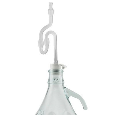 5L DEMIJOHN CARBOY Flip Top Screw Cap Bung Home Brewing Wine Cider ...