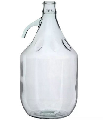 5L DEMIJOHN CARBOY Flip Top Screw Cap Bung Home Brewing Wine Cider ...