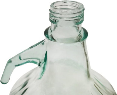 5L DEMIJOHN CARBOY Flip Top Screw Cap Bung Home Brewing Wine Cider ...
