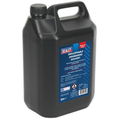 5L Emulsifiable Degreasing Solvent - Suitable for Engine Cleaning - Low ...