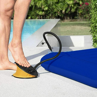 5L Foot Pump for Camping Large Capacity Airbed, Mattress & Lilo Inflator