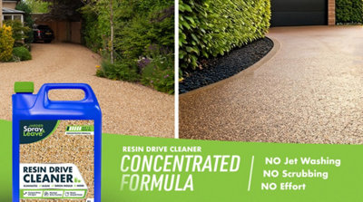 5L Jarder Resin Driveway Cleaner - Eliminates Moss, Algae and Mould ...