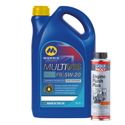5L MORRIS 5W20 Fully Synthetic Ford Ecoboost Engine Oil C5 +ENGINE ...