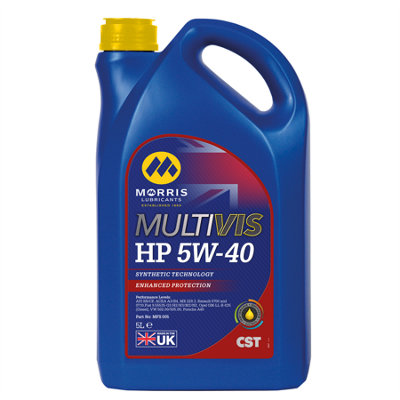5L MORRIS CST 5w40 Fully Synthetic Engine Oil ACEA A3 / B4 + OIL ...