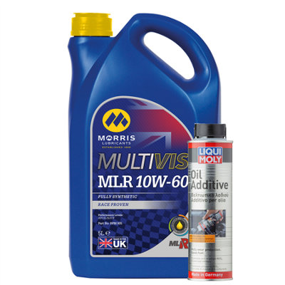 5L MORRIS Multivis MLR 10w60 Fully Synthetic Engine Oil API SN/CF +OIL ...