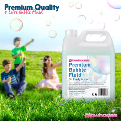 5L Premium Quality Bubble Fluid Kids Bubble Solution Bubble Machine ...