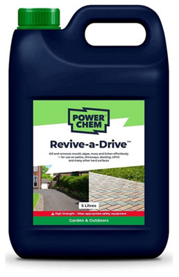 5L Revive-a-Drive High Strength Superfast Moss Algae Weed Blackspot ...