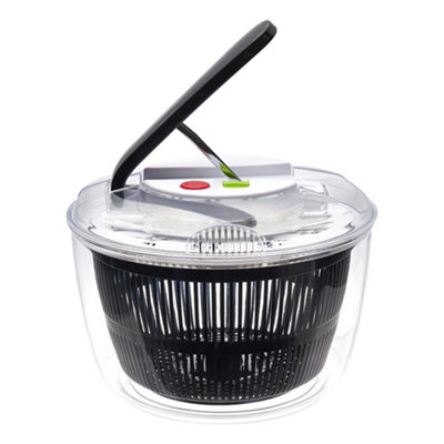 5L Salad Spinner Manual Lettuce Spinner with Colander Built In Draining ...