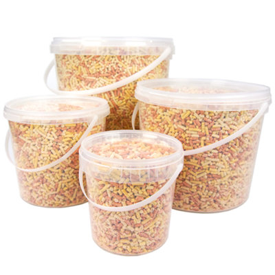 5L SQUAWK Mixed Suet Pellets - High Energy Mealworm Berry Wild Garden ...