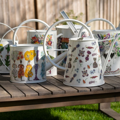 5L Traditional Metal Watering Can with Large Icon Design by Charlotte ...