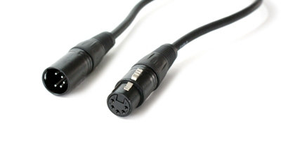 5m 5 Pin XLR Male to Female DMX Lighting Cable DJ Gig LED Signal Light ...