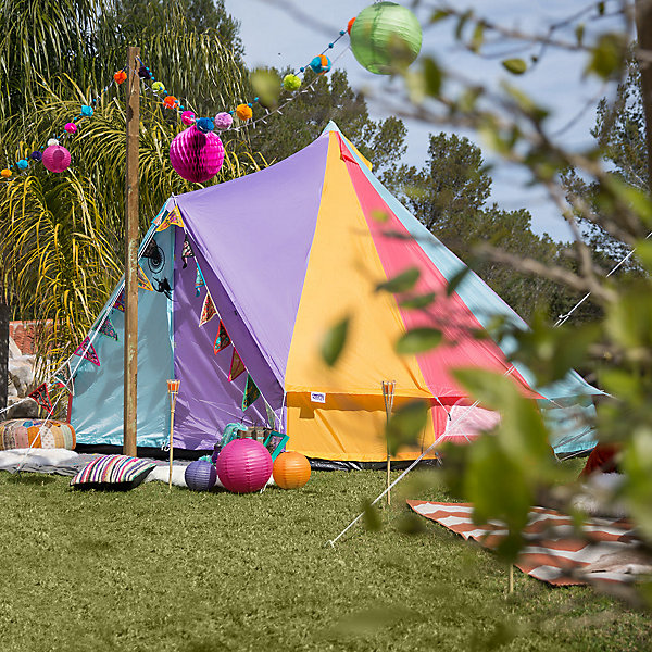 5m Bell Tent - Oxford Ultralite 100 - Rainbow 5m Bell Tent - Oxford Ultralite 100 - Rainbow