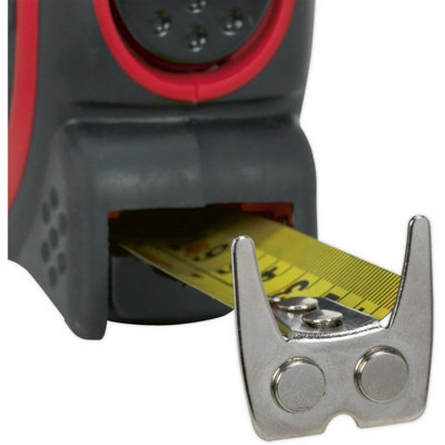 5m Heavy Duty Tape Measure with Rubberised ABS Body and Double Edged ...