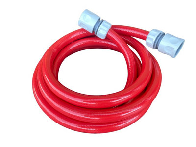 5m of Portable Hot Water Hose for Caravans, Mobile Homes, 1/2" Standard ...