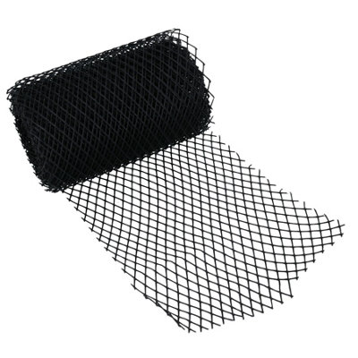 5m Plastic Gutter Guard Cover Leaf Debris Protector for Gutters Up To ...