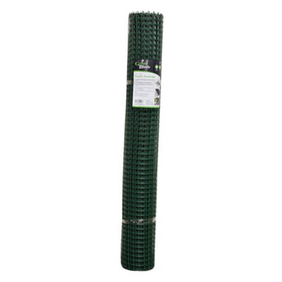 5m x 1m Green Plastic Mesh Garden Border Net Fencing