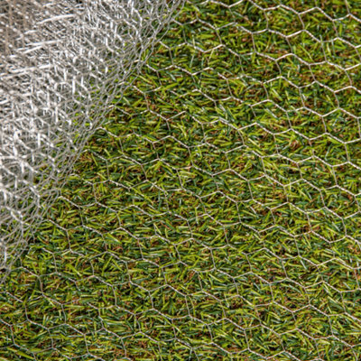 5m x 90cm x 13mm Galvanised Metal Chicken Garden Wire Netting or Fencing