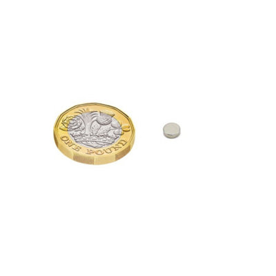 5mm dia x 1.5mm thick N42 Neodymium Magnet (Pack of 50)