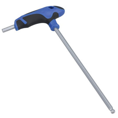 5mm Metric T Handle Allen Hex and Ball Ended Hexagon Key T Bar Wrench