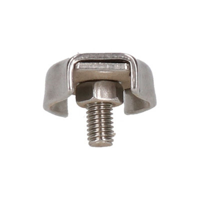 5mm Simplex Wire Rope / Cable Clamp Grips 6 PACK 316 Marine Stainless Steel