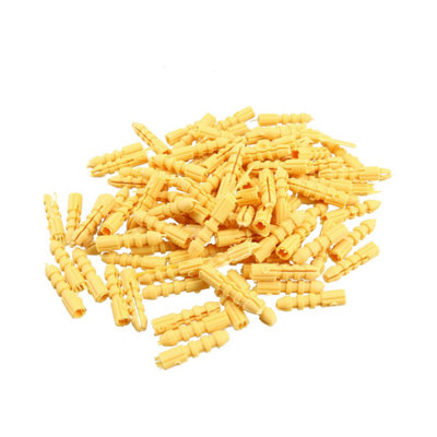 5mm Wall Raw Plug Anchor Raw plugs Fasteners Screw Fixings 100pc Set ...