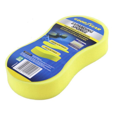 5pc Car Washing Sponge Multipurpose Vacuum Compressed Auto Cleaning ...
