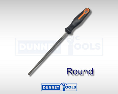 5pc File Set 8" Soft Grip Engineer Metal Half Round Flat Triangular ...