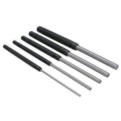 5pc Parallel Pin Punch Set 1/8 3/16 1/4 5/16 3/8 8