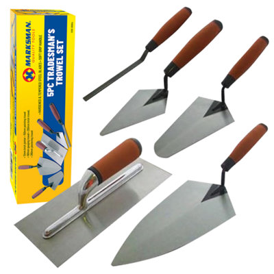 Plastering trowel set store