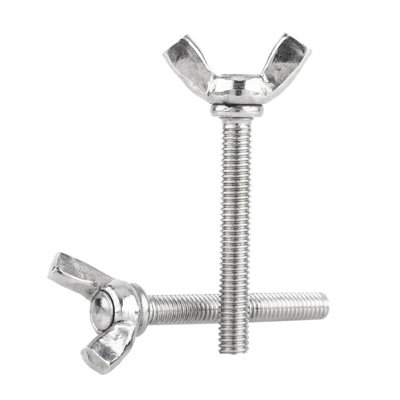 5pcs Bag 304 Stainless Steel Wing Butterfly Screws Bolts Wingbolt ...