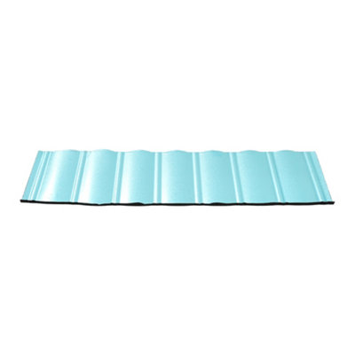 5pcs Black Bond Tile Stone Coated Galvanized Zinc Asphalt Shingles Roof ...