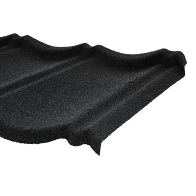 5pcs Black Bond Tile Stone Coated Galvanized Zinc Asphalt Shingles Roof ...