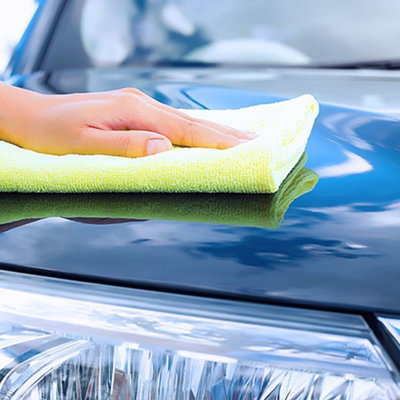 5Pcs Goodyear Microfibre Buffing Cleaning Polishing Lint Free Towel ...