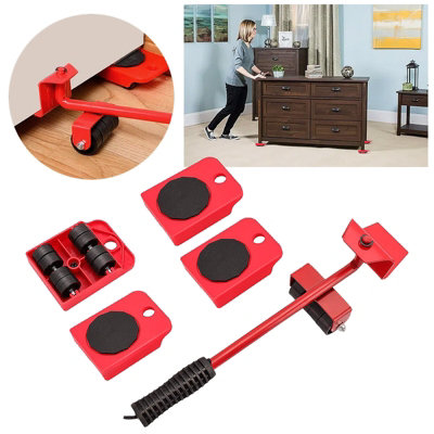 5PCS Heavy Things Moving Tool Furniture Shifter Heavy Furniture Moving ...