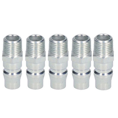 5pk Japanese American Nitto Profile Male Fitting 1/4" BSP Male Thread ...