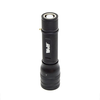 5w LED Rechargeable Torch Wolf 400lm Waterproof Flashlight for Camping ...