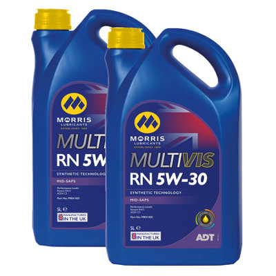 5w30 Fully Synthetic Engine Oil Morris Multivis Mid Saps C3 Renault ...